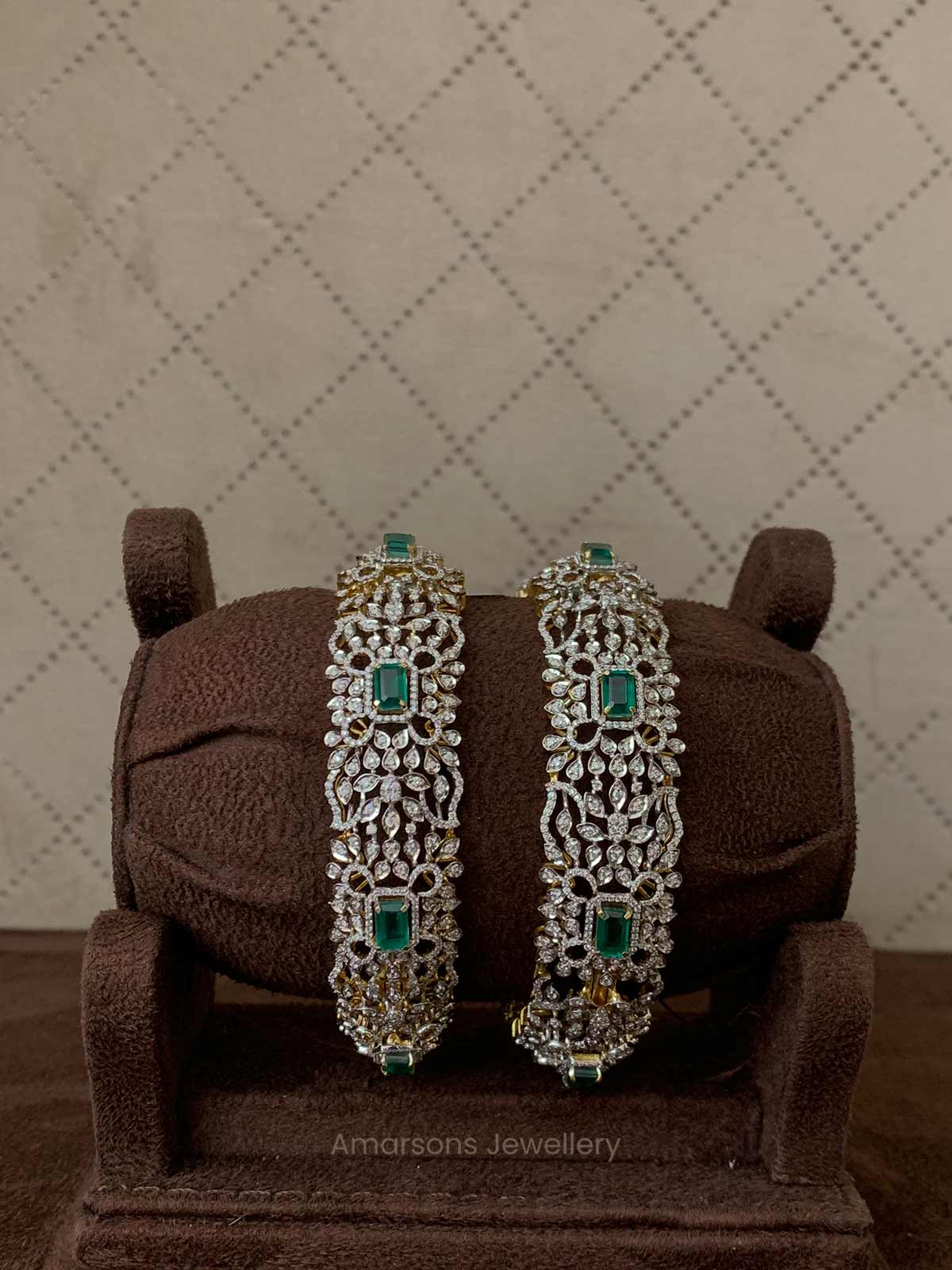 Majestic Radiance Diamond Bangle Pair – Amarsons Jewellery